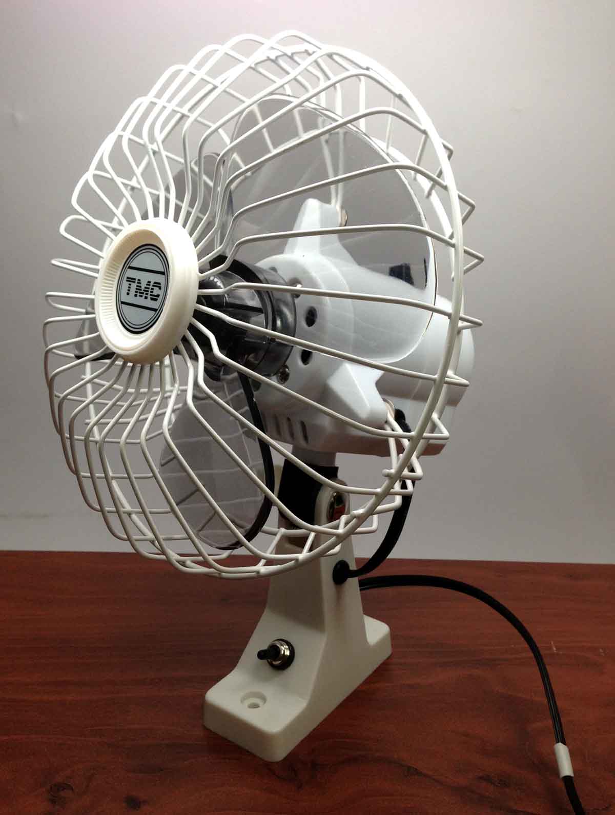 Pactrade Marine Boat TMC 12V Whisper Quiet Oscillating Fan 6" D Cabin