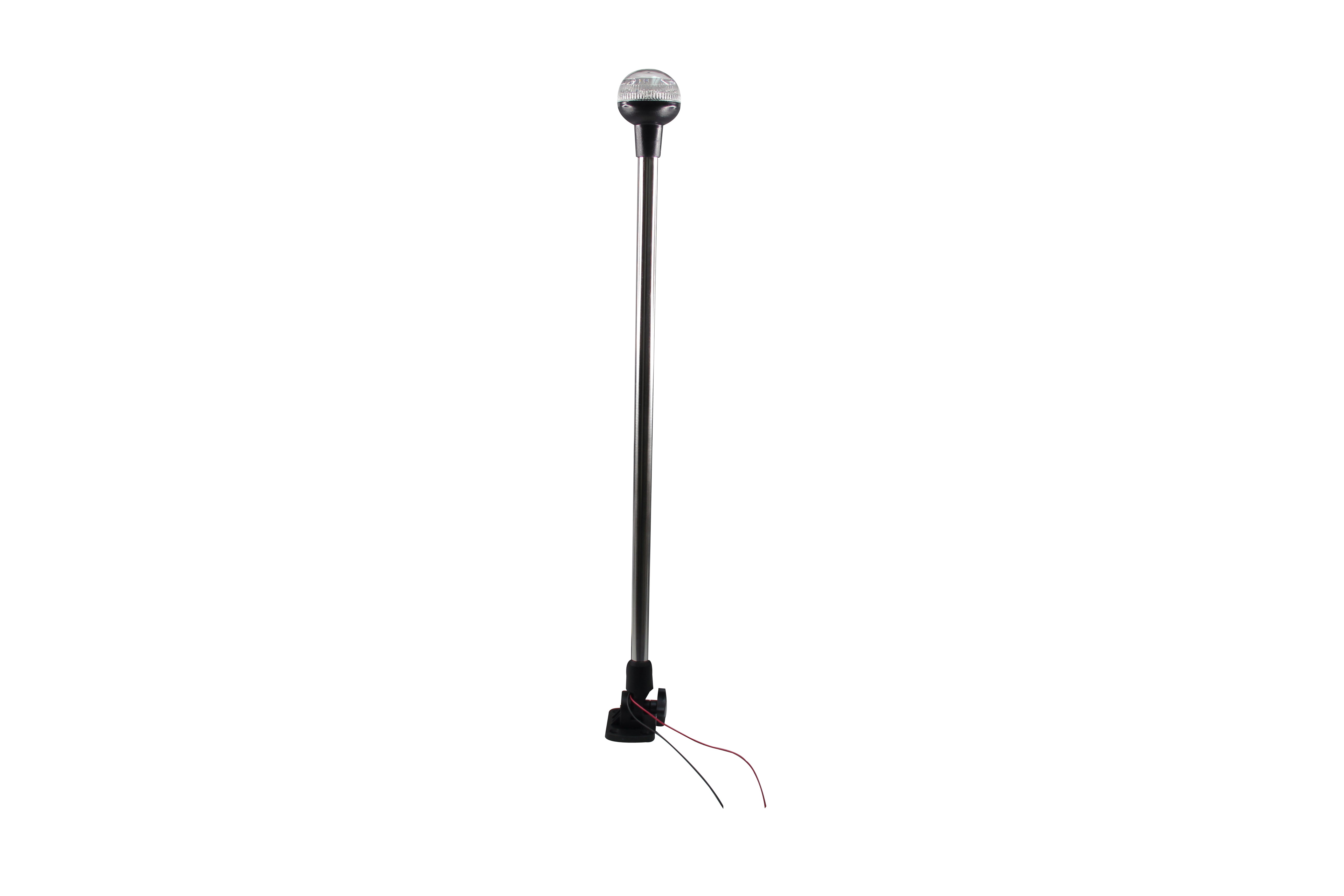 Pactrade Marine RV Adjustable Folding All Round Pole Light 25' H Navig