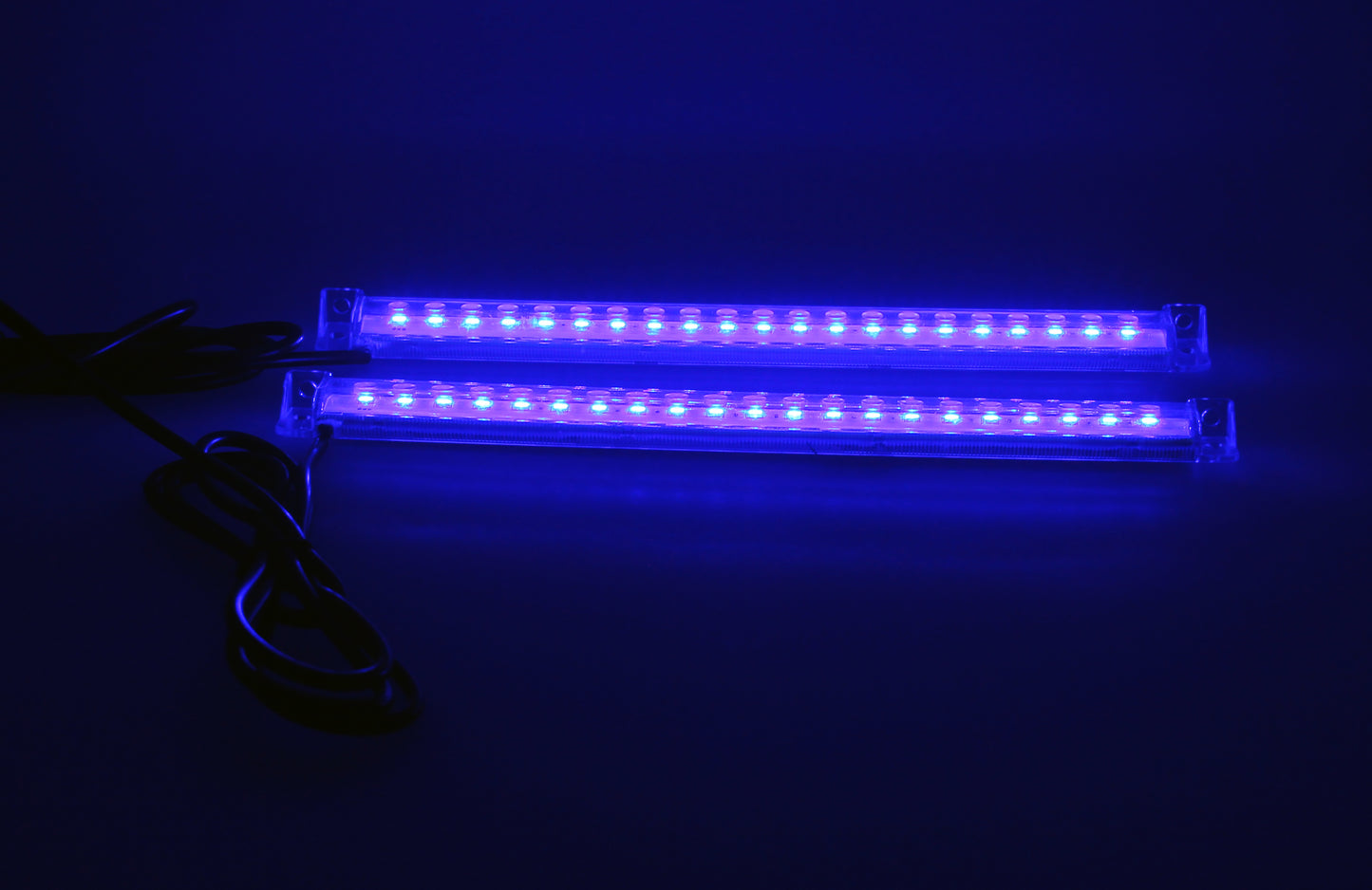 Pactrade Marine 2x 21 LED 12V Trim Tab Transom Light Bar Blue Boat und