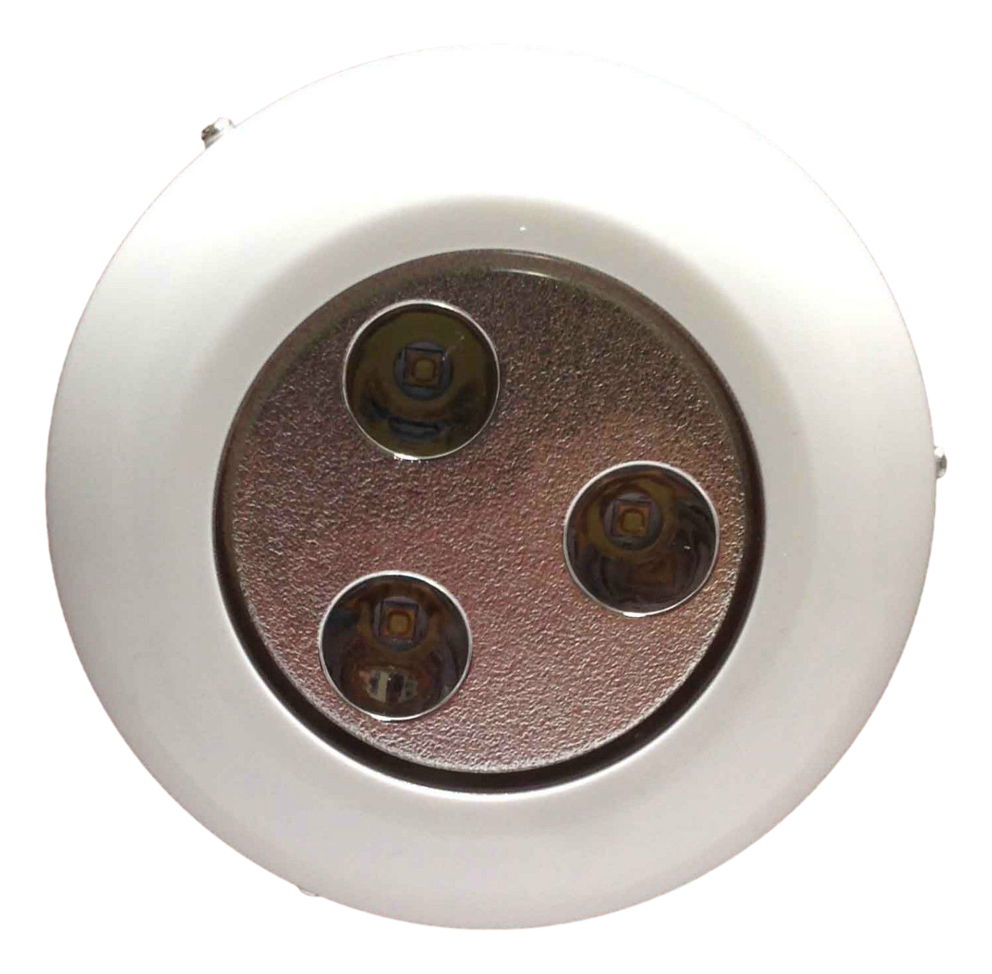 SUPER BRIGHT POLYMER MARINE BLUE UNDERWATER LIGHT BOAT 3 LED 6W FISHIN ...