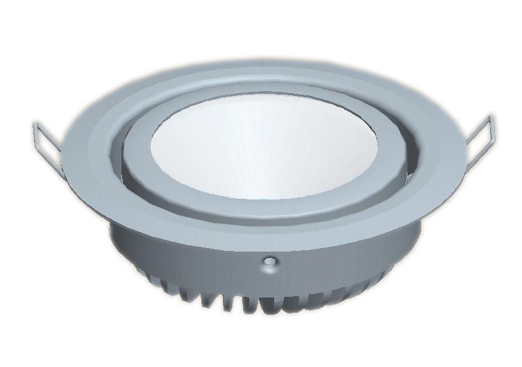 Marine Boat LED Ceiling Light Flush Mount W/ Clips SS Rim Cool White R ...