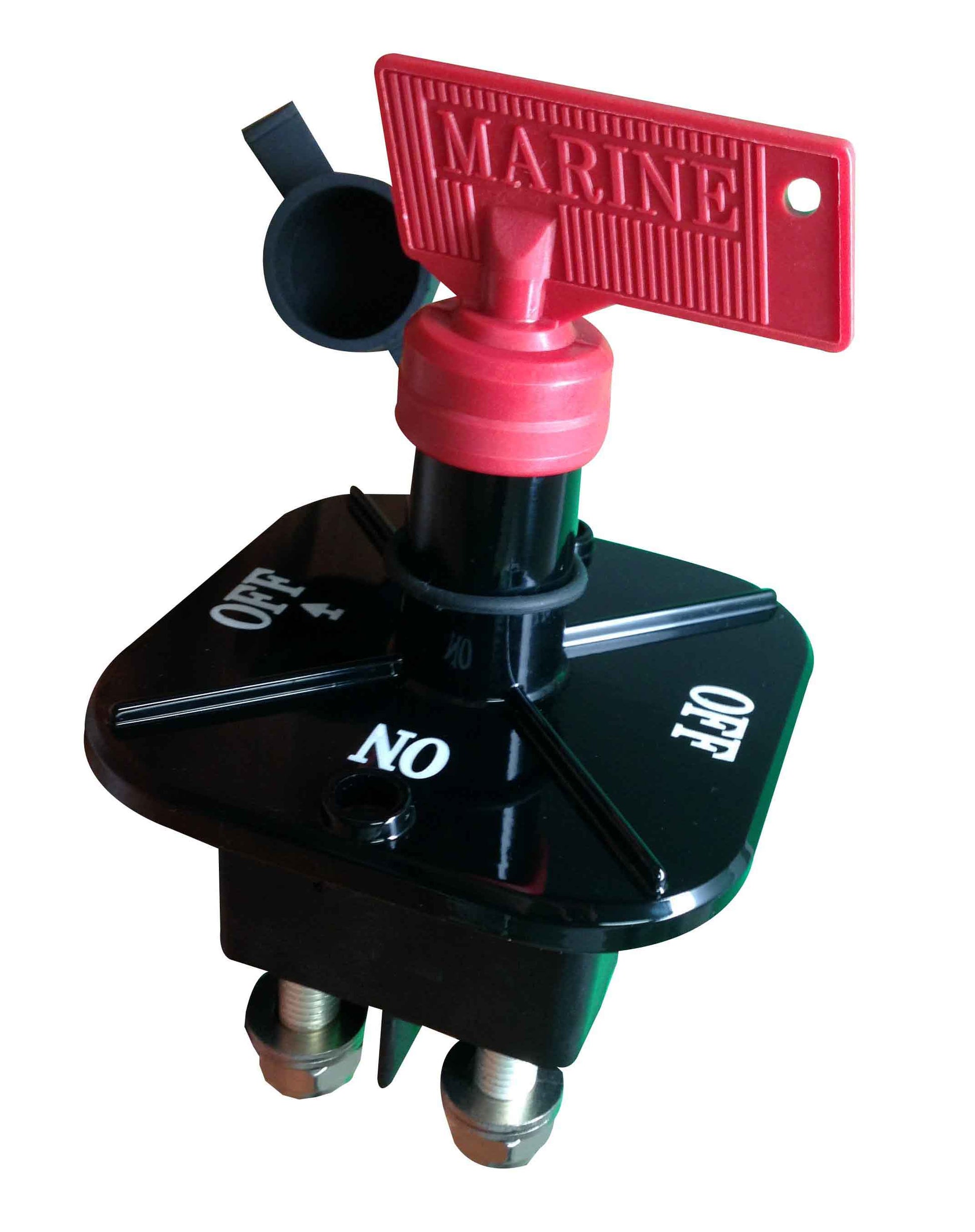 MARINE BOAT HEAVY DUTY 4 POSITION BATTERY SWITCH BAKELITE POM KEY 1500 ...