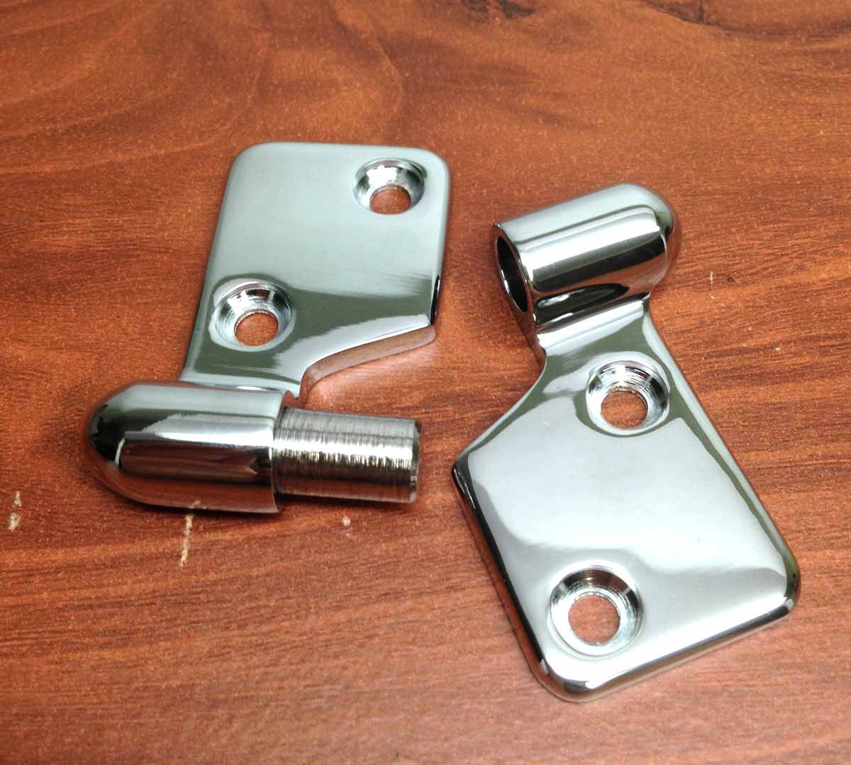 MARINE BOAT STAINLESS STEEL 304 MOTOR BOX HINGE 3.75" BY 1 3/16" HARDW ...