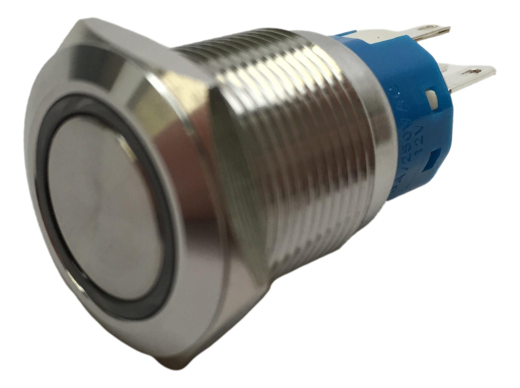 MARINE BOAT SS304 RED LED 12V 5A FLUSH LIGHT AUTO ON-OFF PUSH SWITCH R ...