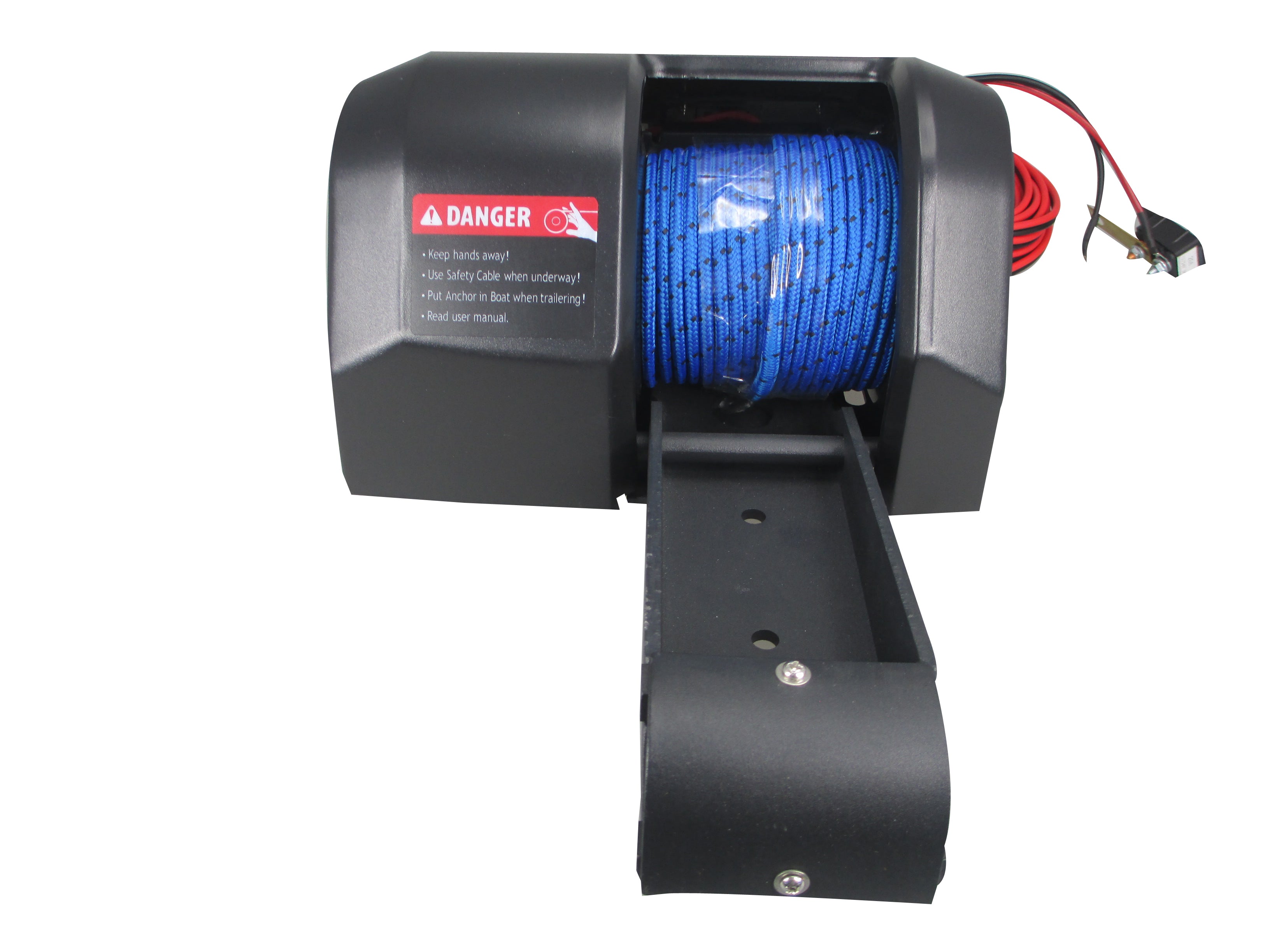 Pactrade Marine Boat Pontoon Electric Anchor Winch 100 ft Rope Freshwa