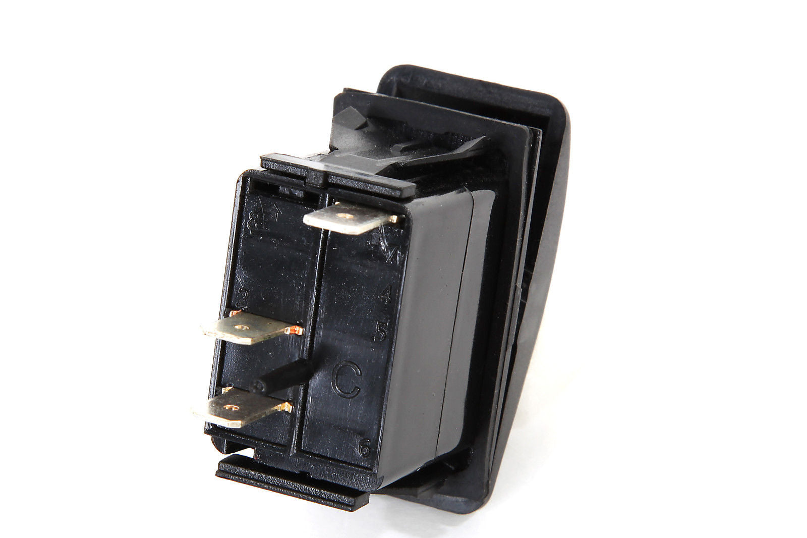 MARINE BOAT TRAILER RV ROCKER SWITCH ON-OFF SPST 3 PIN 1 RED LED AUTO ...