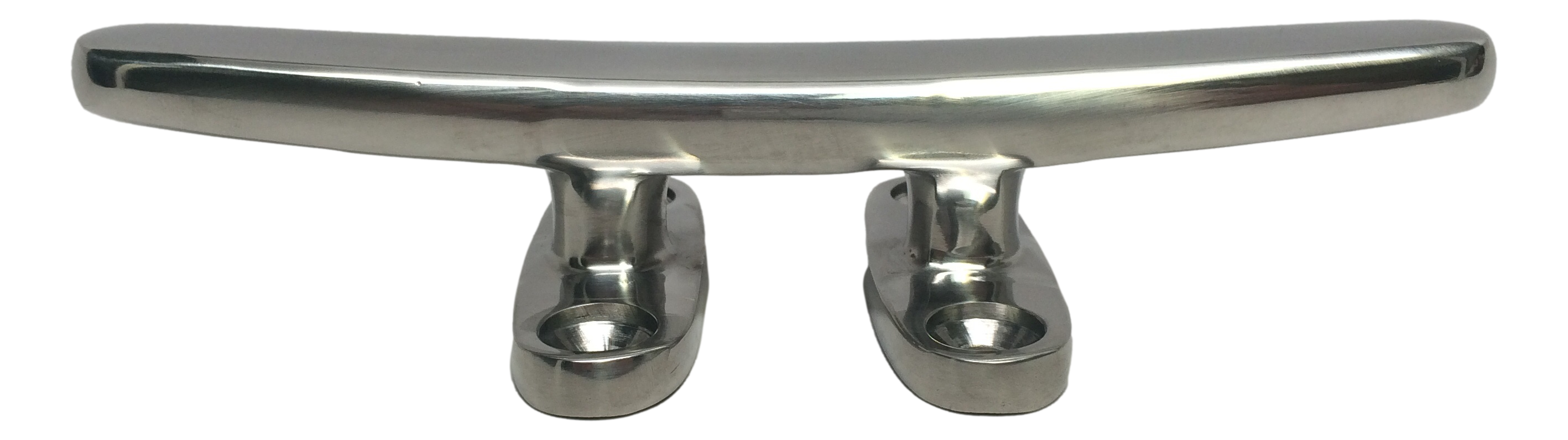 MARINE BOAT STAINLESS STEEL 6 INCH BOAT HERRESHOFF HOLLOW BASE CLEAT ...